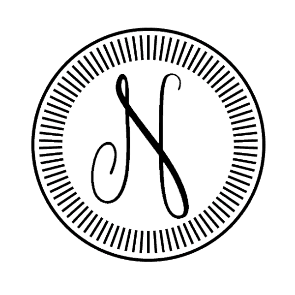 Letter N Monogram | Customize Online | Instant Download