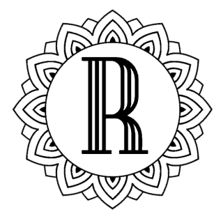 Letter R Monogram | Customize Online | Instant Download