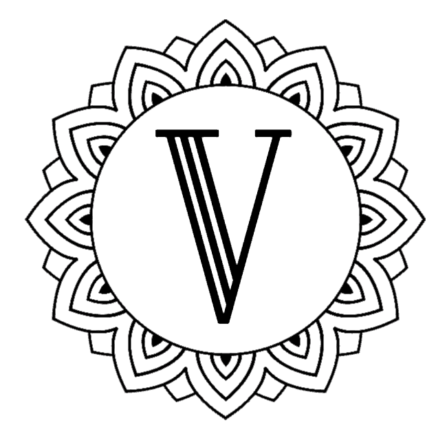 Letter V Monogram | Customize Online | Instant Download