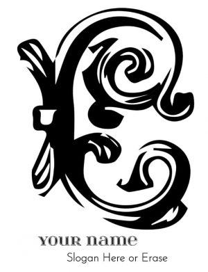 Letter C Monogram | Customize Online | Instant Download