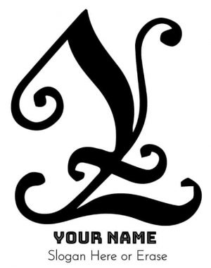 Letter Z Monogram | Customize Online | Instant Download