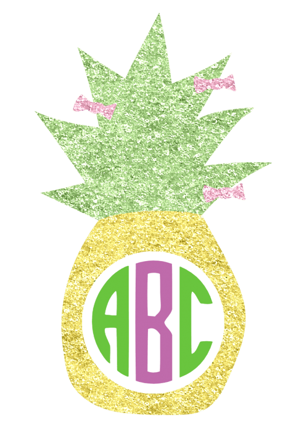 Pineapple Monogram