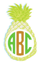 Pineapple Monogram