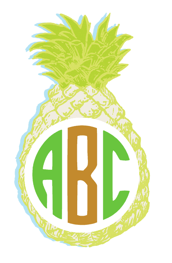 Pineapple Monogram