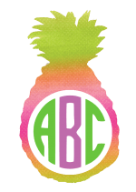 Pineapple Monogram