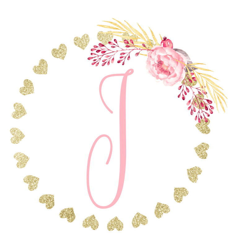 Letter J Monogram | Customize Online | Instant Download