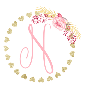 Letter N Monogram | Customize Online | Instant Download