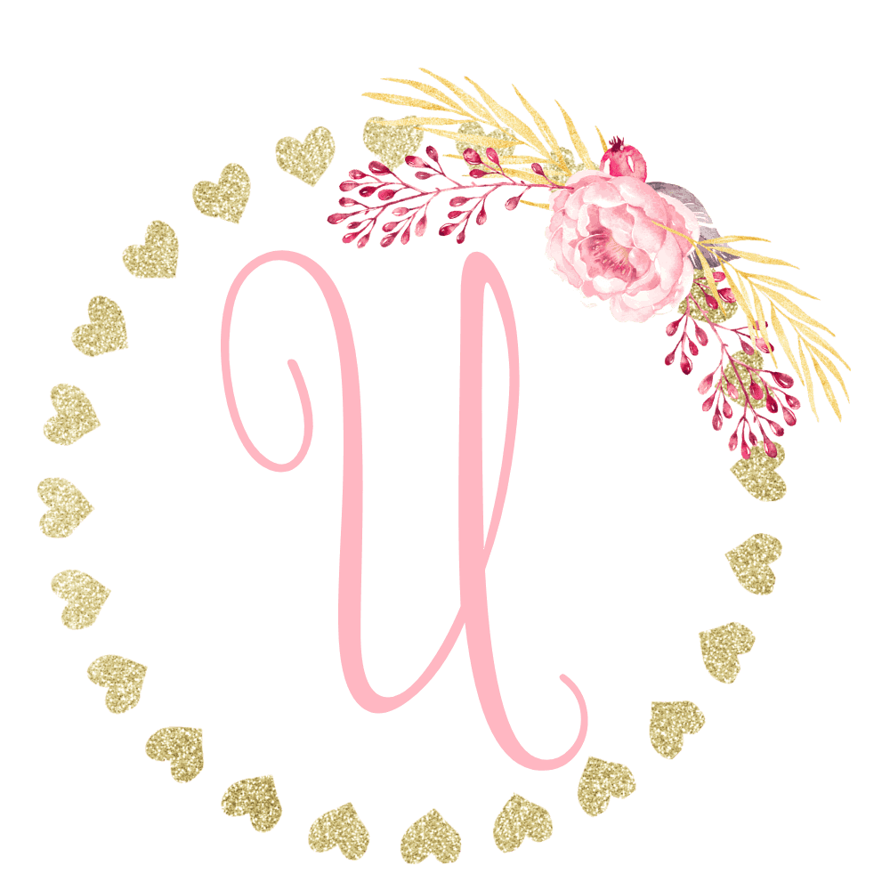 Letter U Monogram | Customize Online | Instant Download