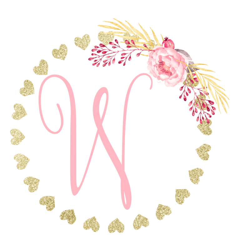 Letter W Monogram | Customize Online | Instant Download