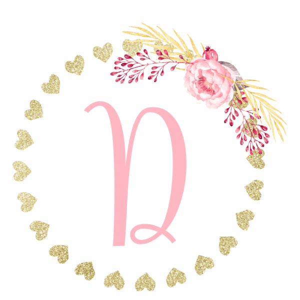 Letter D Monogram | Customize Online | Instant Download