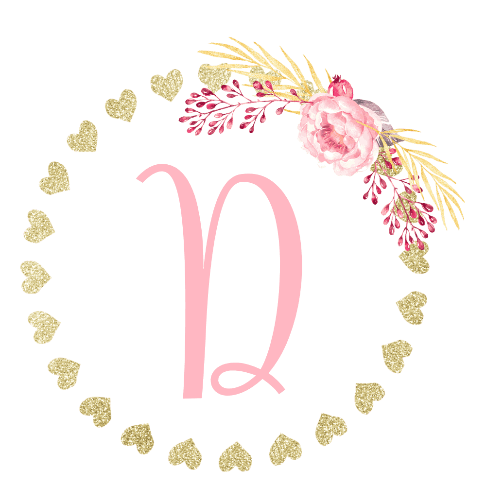 Letter D Monogram | Customize Online | Instant Download