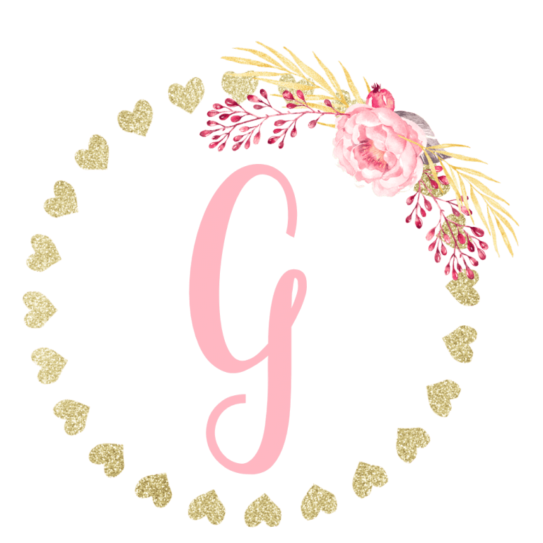 Letter G Monogram | Customize Online | Instant Download