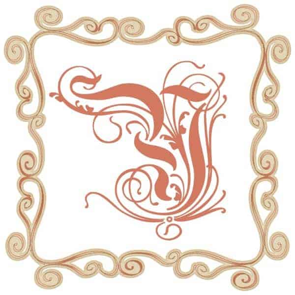 Letter Y Monogram | Customize Online | Instant Download