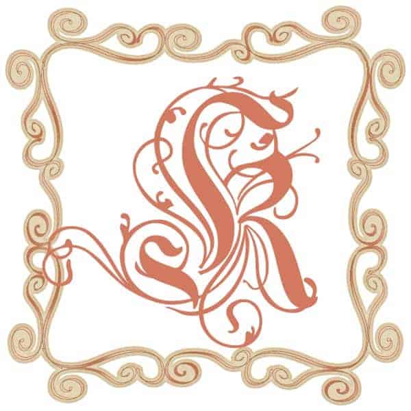 Letter K Monogram | Customize Online | Instant Download