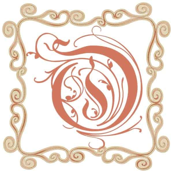 Letter O Monogram | Customize Online | Instant Download