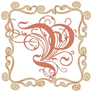 Letter P Monogram | Customize Online | Instant Download