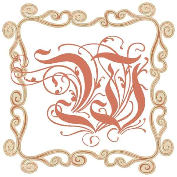 Letter W Monogram | Customize Online | Instant Download