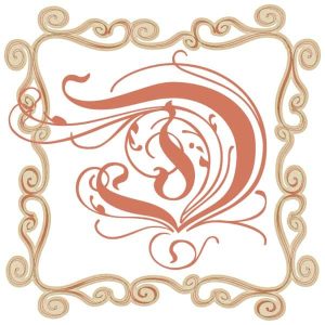 Letter D Monogram | Customize Online | Instant Download