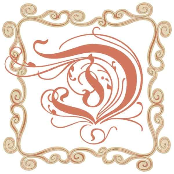Letter D Monogram | Customize Online | Instant Download