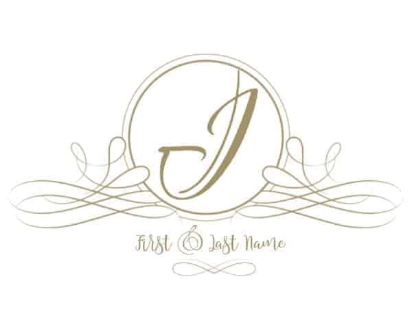 Letter I Monogram | Customize Online | Instant Download