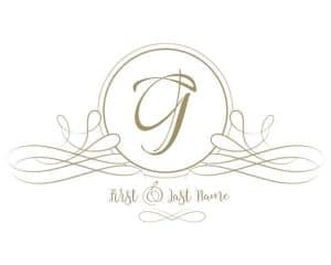 Letter G Monogram | Customize Online | Instant Download