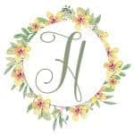 Letter H Monogram | Customize Online | Instant Download