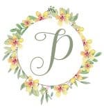 Letter P Monogram | Customize Online | Instant Download