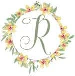 Letter R Monogram | Customize Online | Instant Download