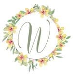 Letter W Monogram | Customize Online | Instant Download