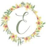 Letter E Monogram | Customize Online | Instant Download