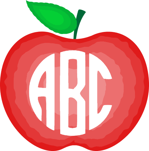 Free Apple Monogram | Customize Online then Download