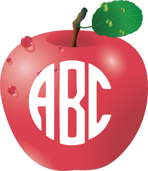 Free Apple Monogram | Customize Online then Download