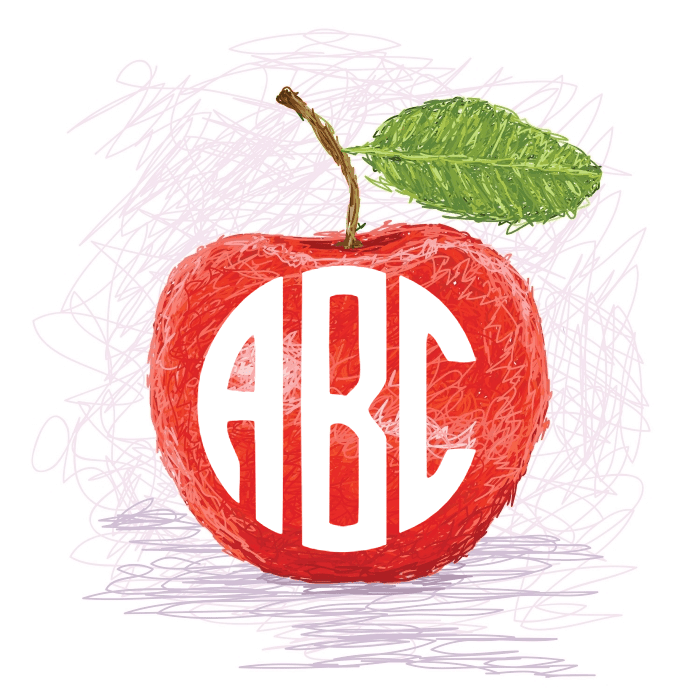 Free Apple Monogram | Customize Online then Download