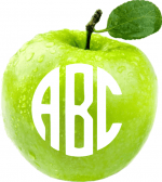 Free Apple Monogram | Customize Online then Download