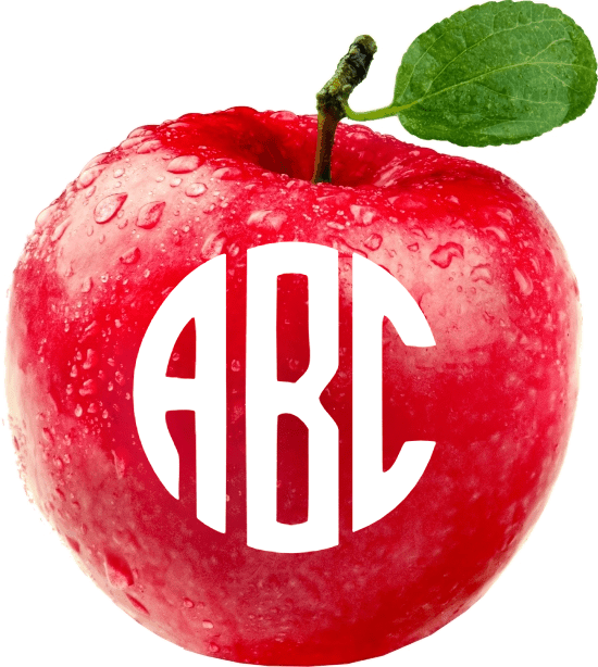 Free Apple Monogram | Customize Online then Download