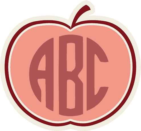 Free Apple Monogram | Customize Online then Download