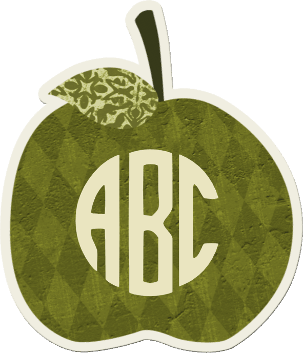 Free Apple Monogram | Customize Online then Download