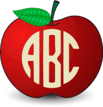 Free Apple Monogram | Customize Online then Download