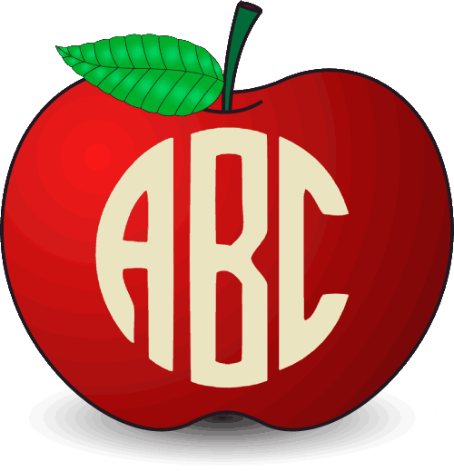 Free Apple Monogram | Customize Online then Download