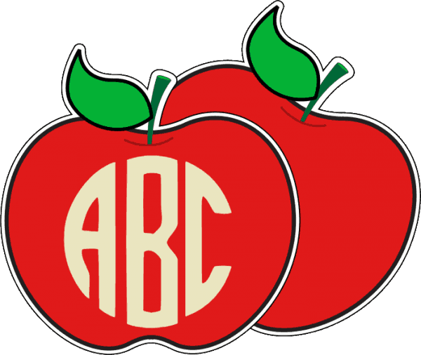 Free Apple Monogram | Customize Online then Download