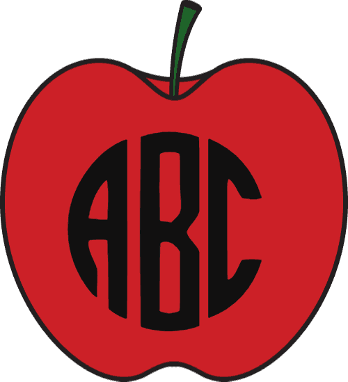 Free Apple Monogram | Customize Online then Download