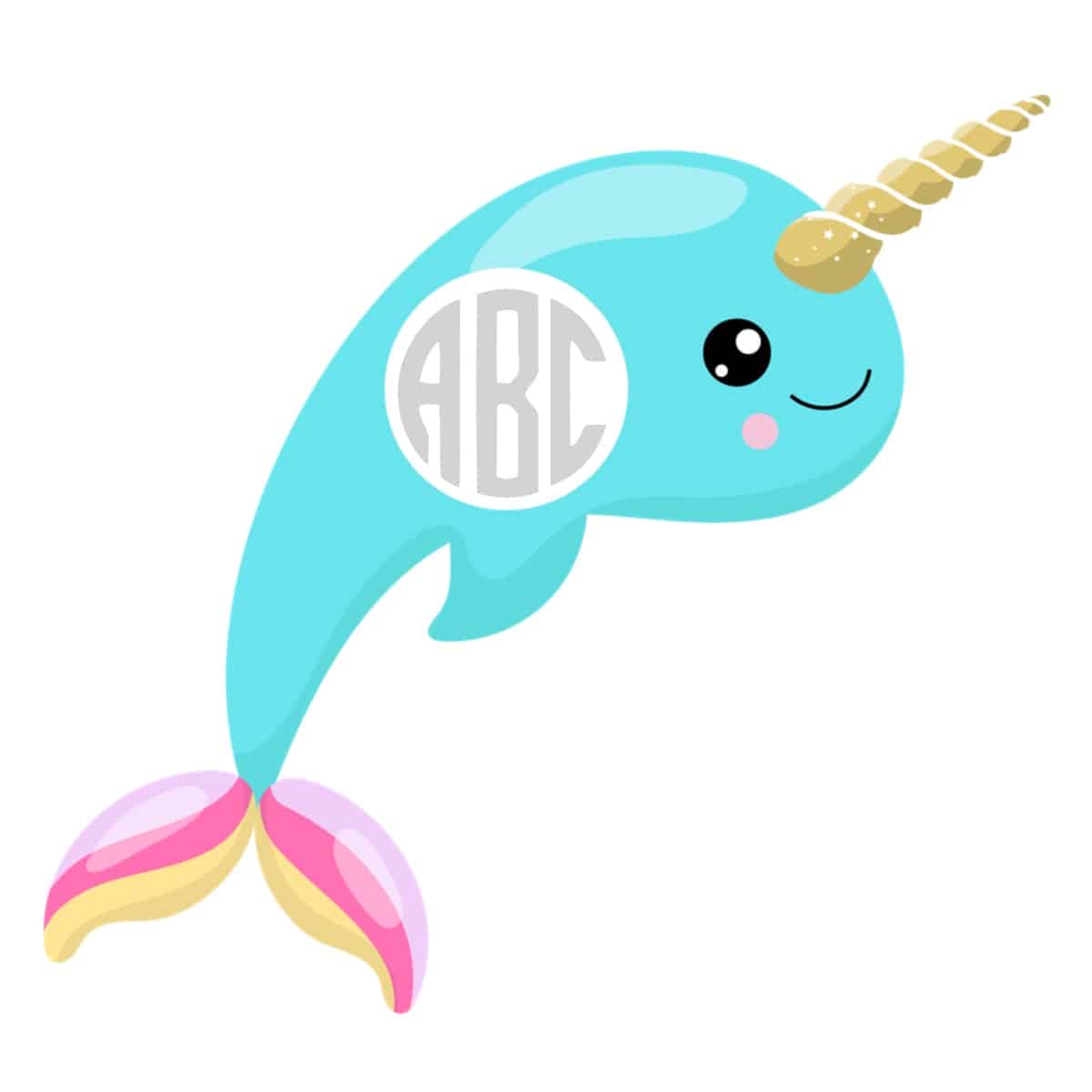 FREE Custom Unicorn Monogram | Edit Online & Print