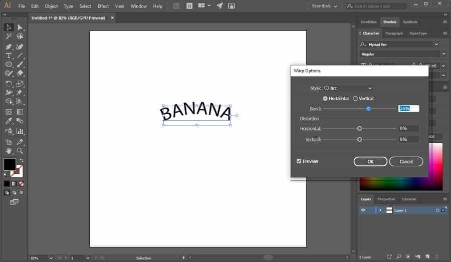 FREE Curved Text Generator