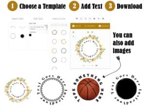 FREE Curved Text Generator