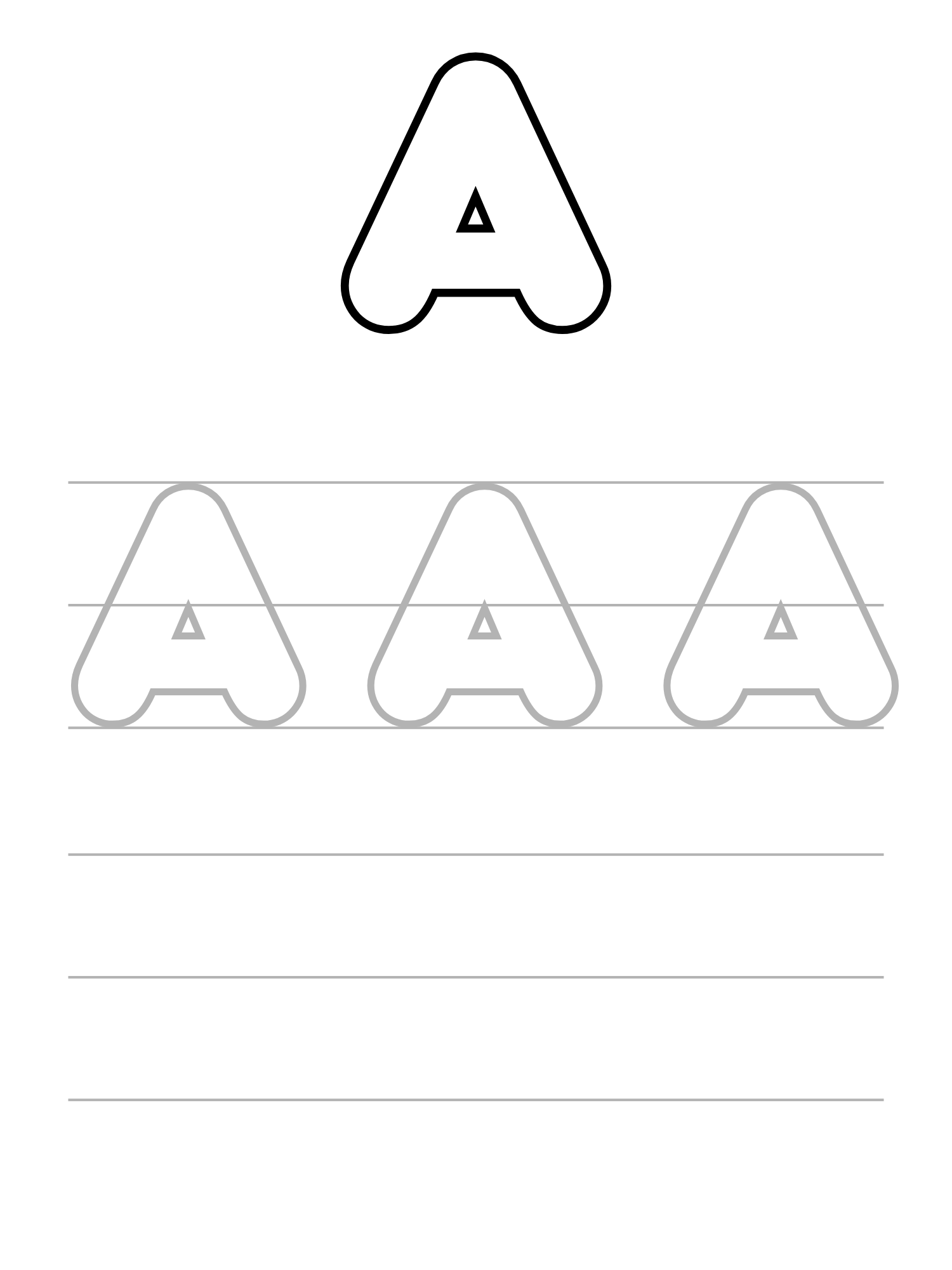 Bubble Letters Alphabet | Download Single Letters or Entire Alphabet